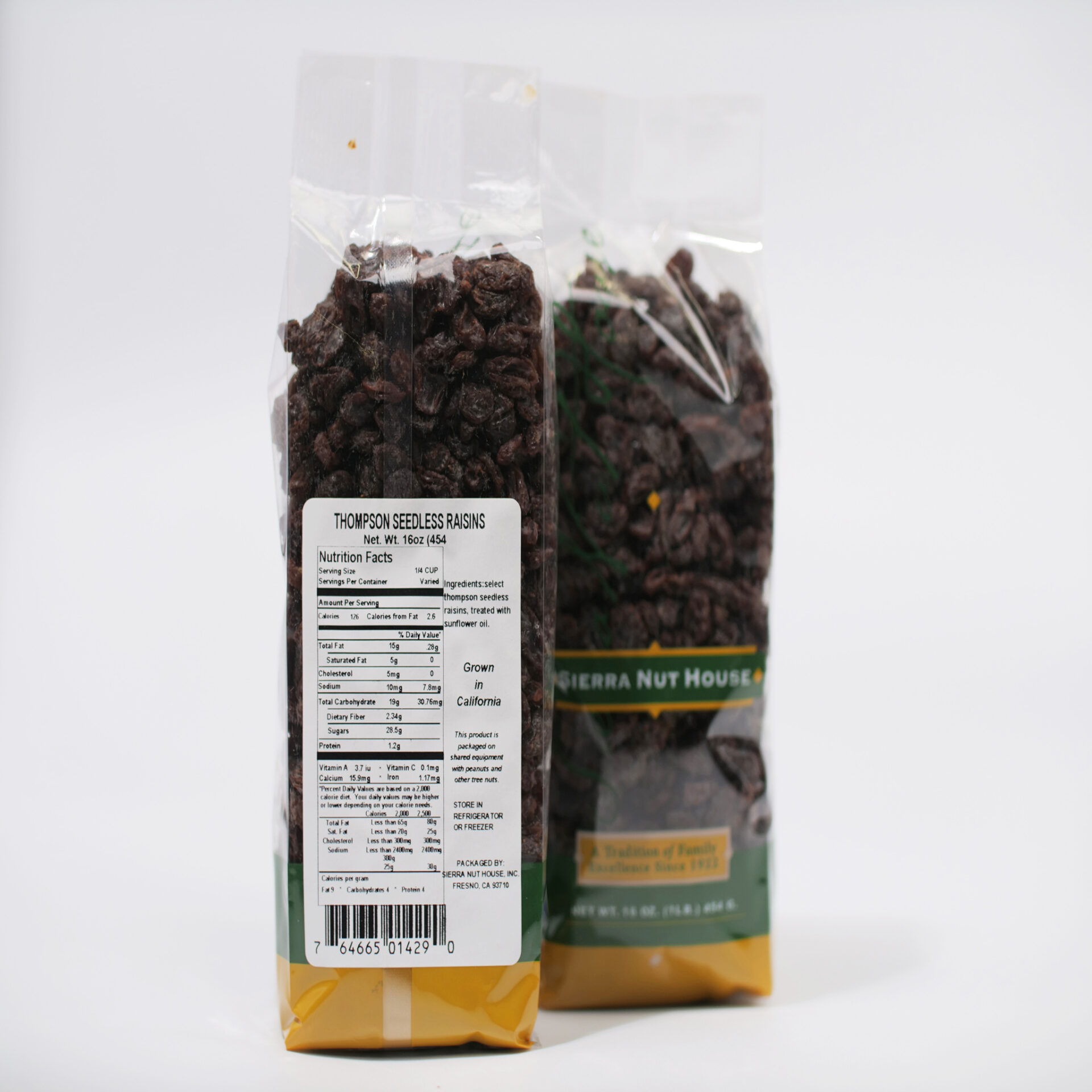Thompson Seedless Raisins - Sierra Nut House