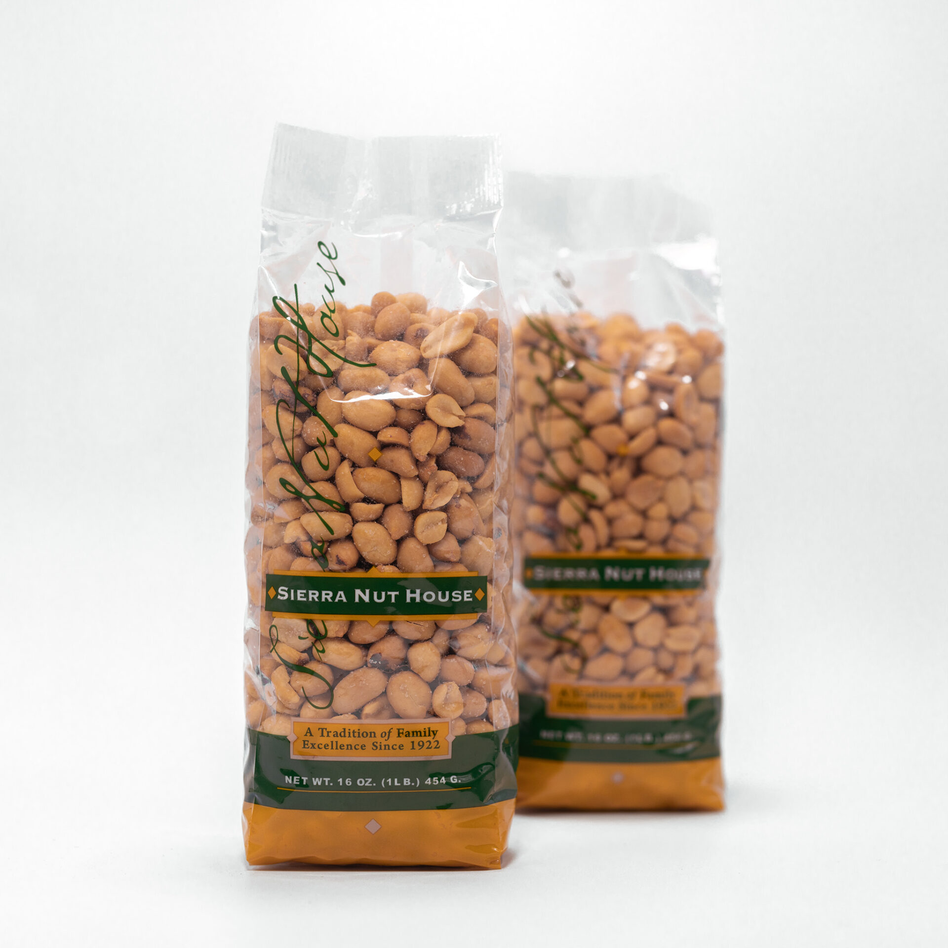 Virginia Roasted and Salted Peanuts 1lb - Sierra Nut House